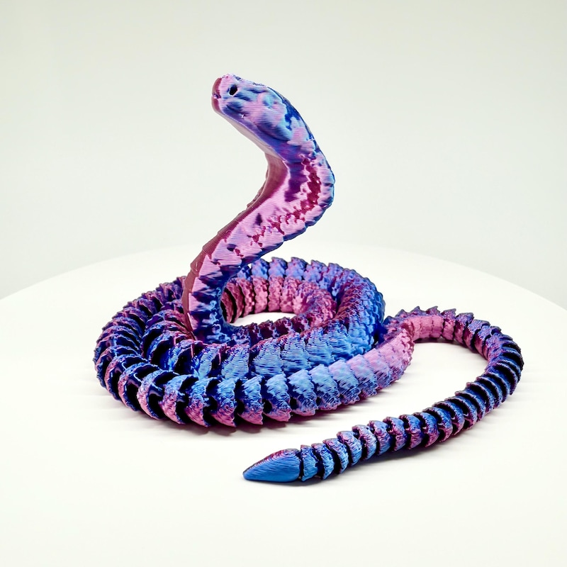 3d Printed Very Long Snake - Etsy Canada