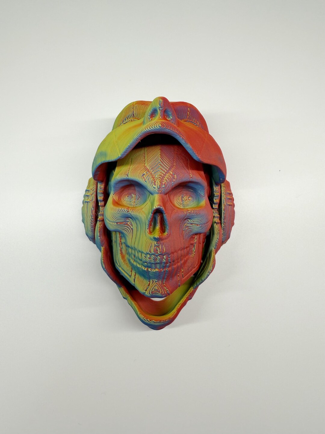 Articulated Mechanical Head Fidget Toy | 3D Printed Sci-fi Poseable ...