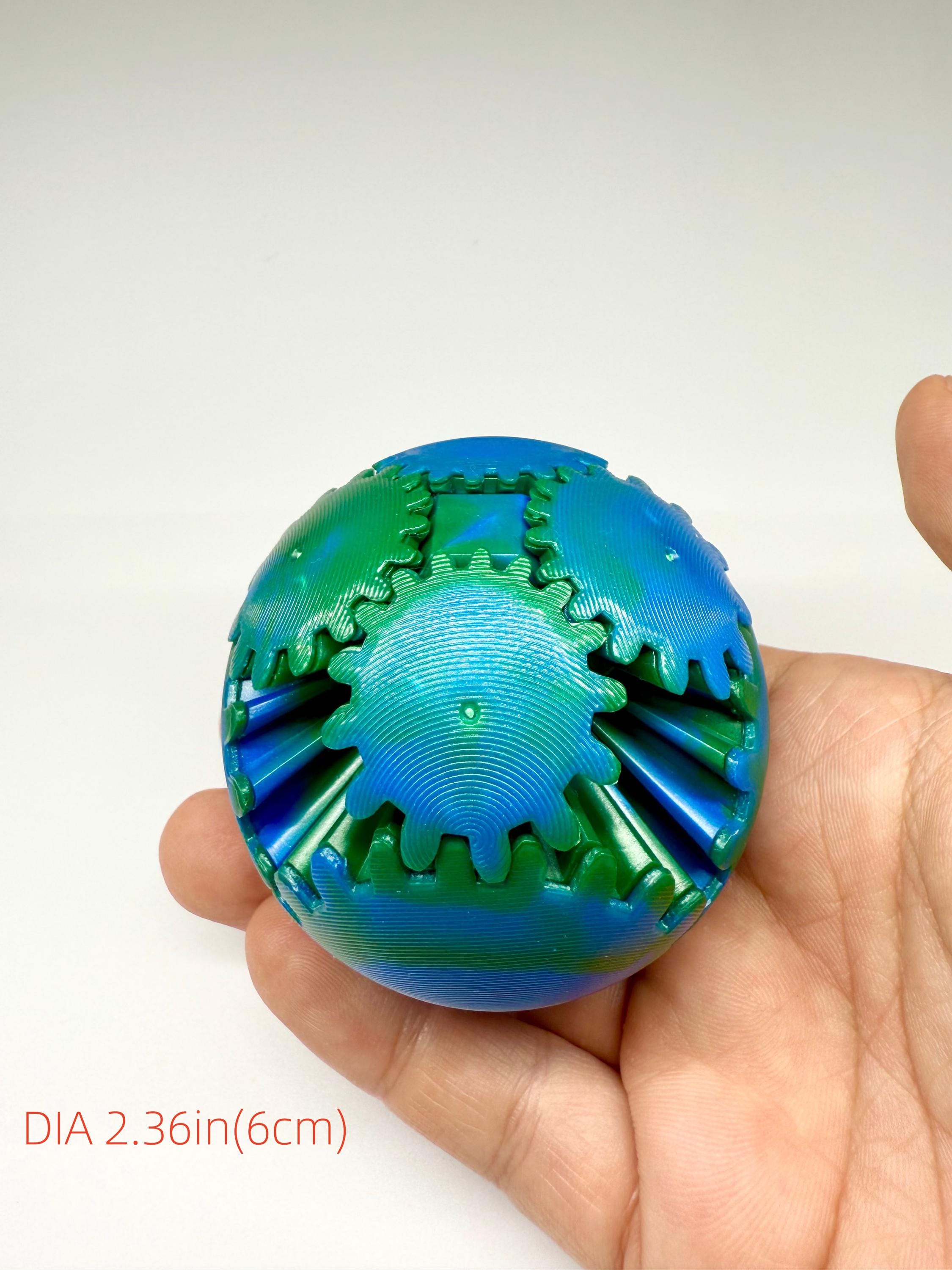 3D Printed Transforming Fidget Ball | Shapeshifting Kinetic Desk Toy ...