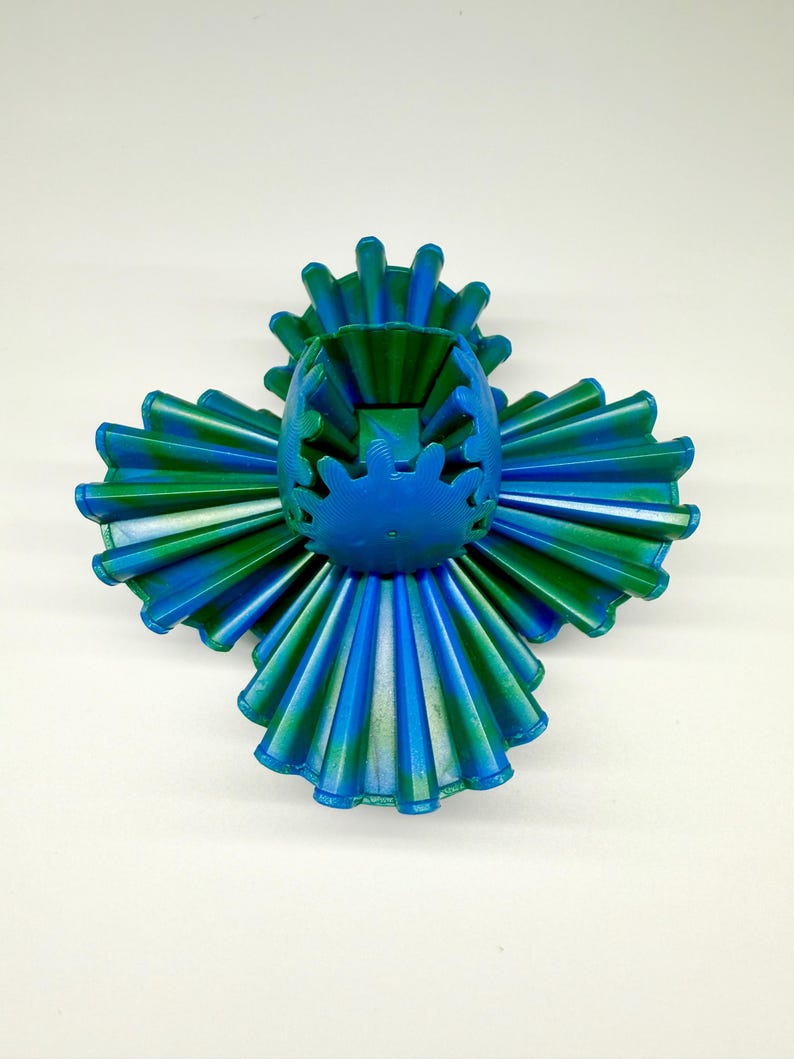 3D Printed Transforming Fidget Ball | Shapeshifting Kinetic Desk Toy ...