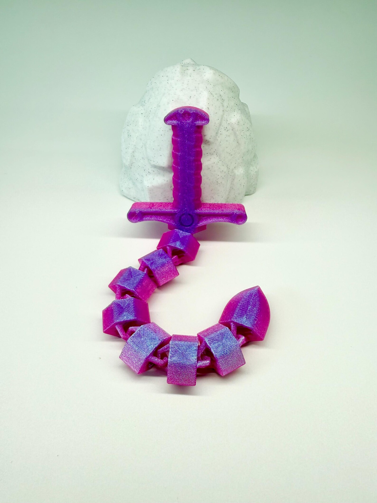 Retractable Fidget Sword | 3D Printed Gravity Spiral Blade, Anxiety ...