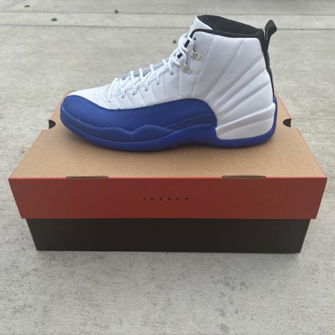 Air Jordan 12 Retro 'blueberry' Men's CT8013-140 Size 10.5M - Etsy