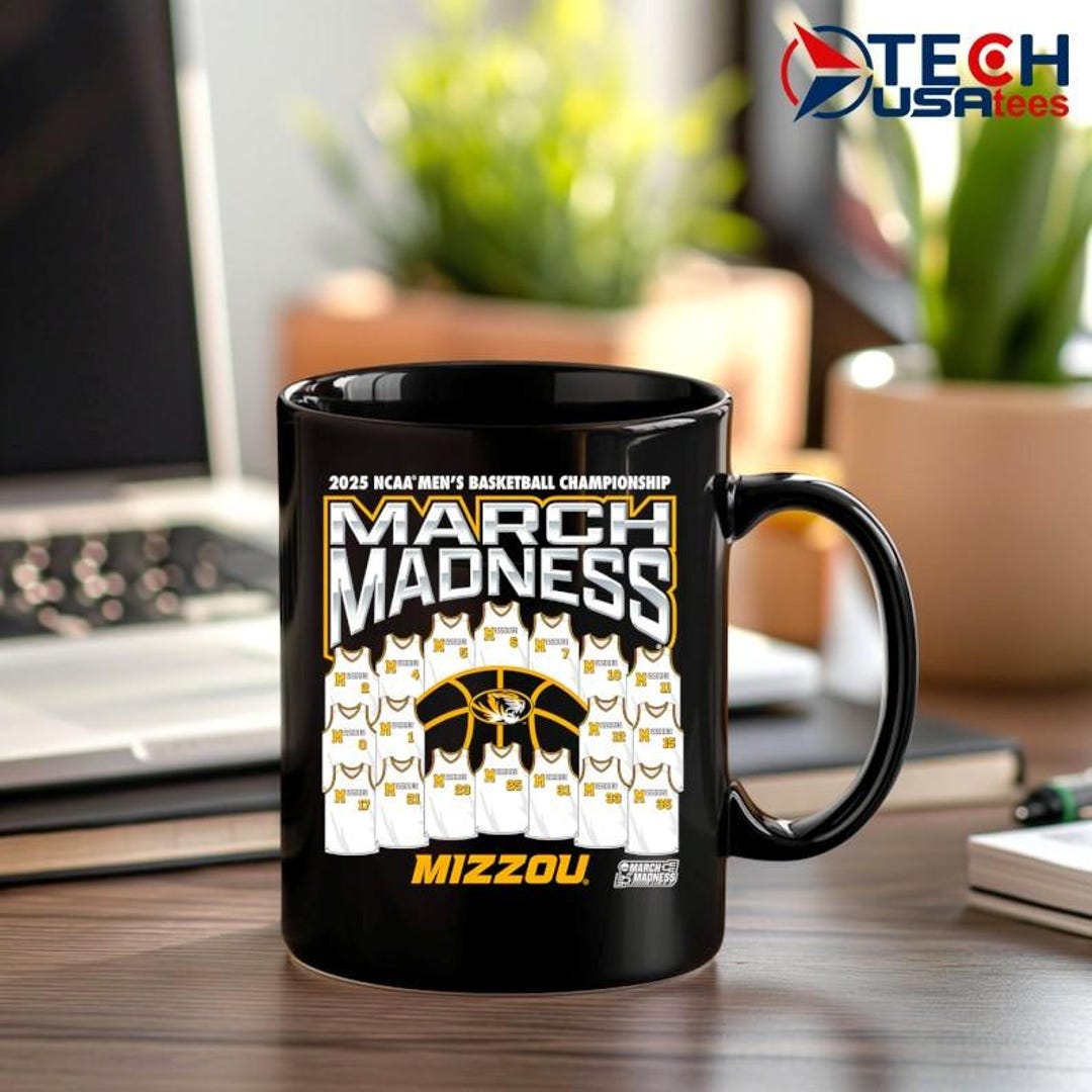 March Madness Missouri Tigers 2025 NCAA Men's Basketball Championship ...