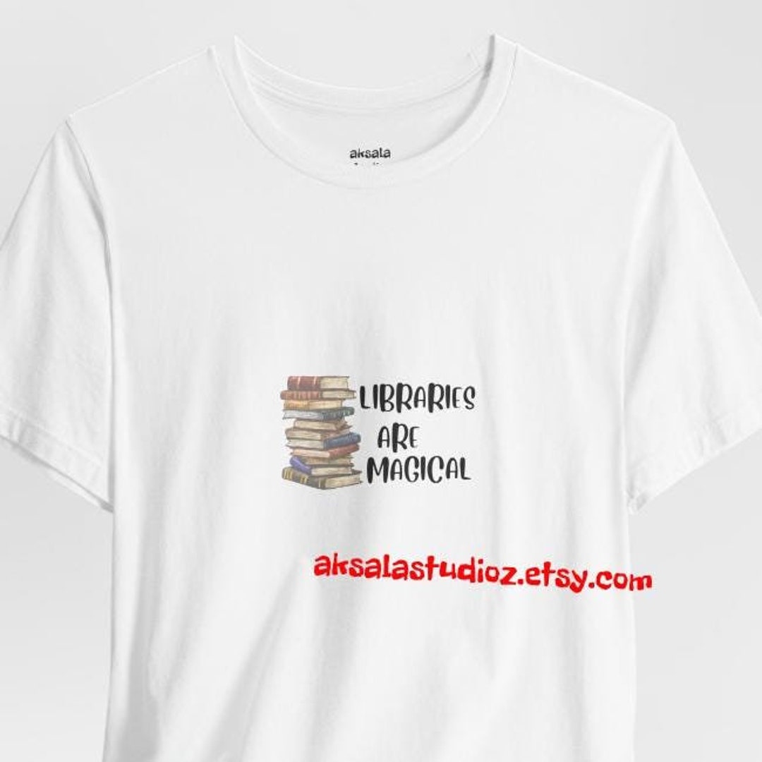 Librarian Gift for Library Appreciation Tshirt for Library Worker Gift ...