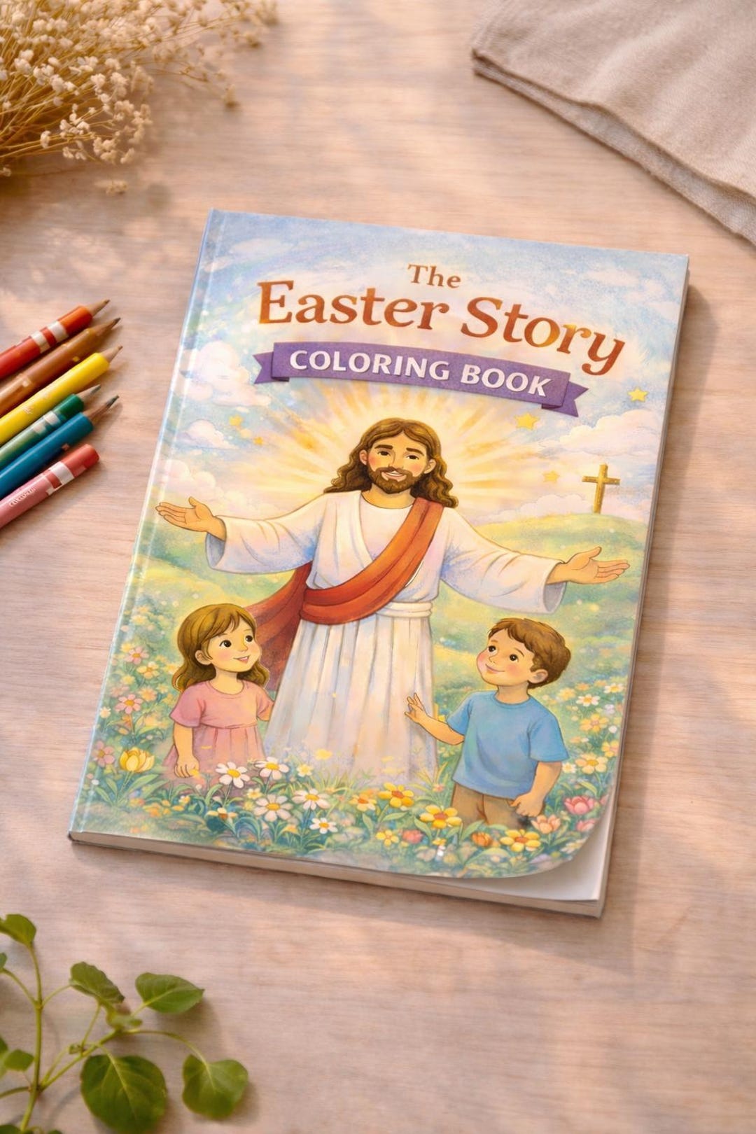 Cozy Bible Story Easter Coloring & Activity Book for Kids — Christian ...