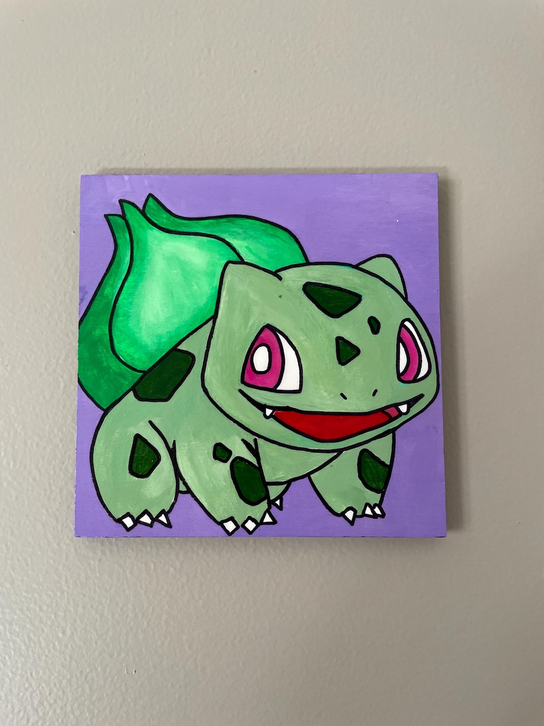 Bulbasaur Painting - Etsy