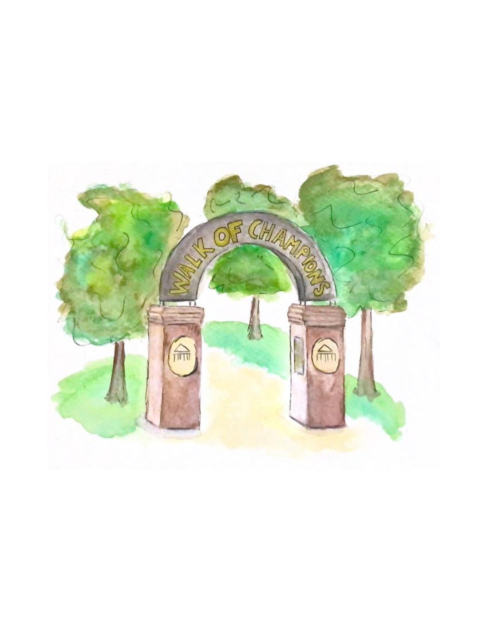 Walk of Champions - Ole Miss Print - Etsy