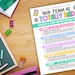 90s Theme Teacher Appreciation Week Flyer: Editable Canva Template ...