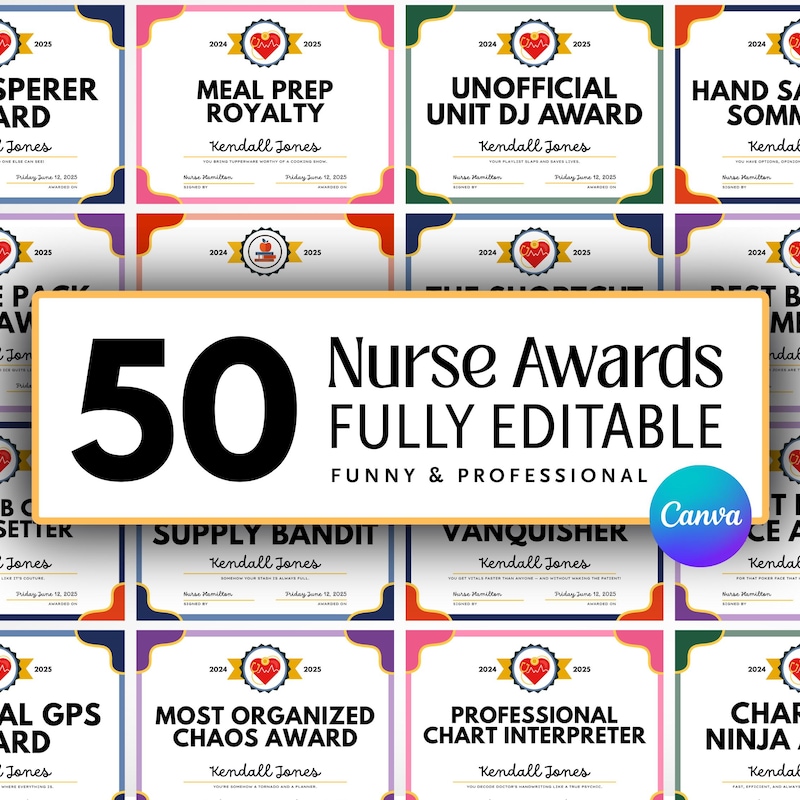 Nursing Awards Funny - Etsy