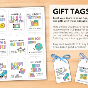 90s Theme Teacher Appreciation Week Flyer: Editable Canva Template ...