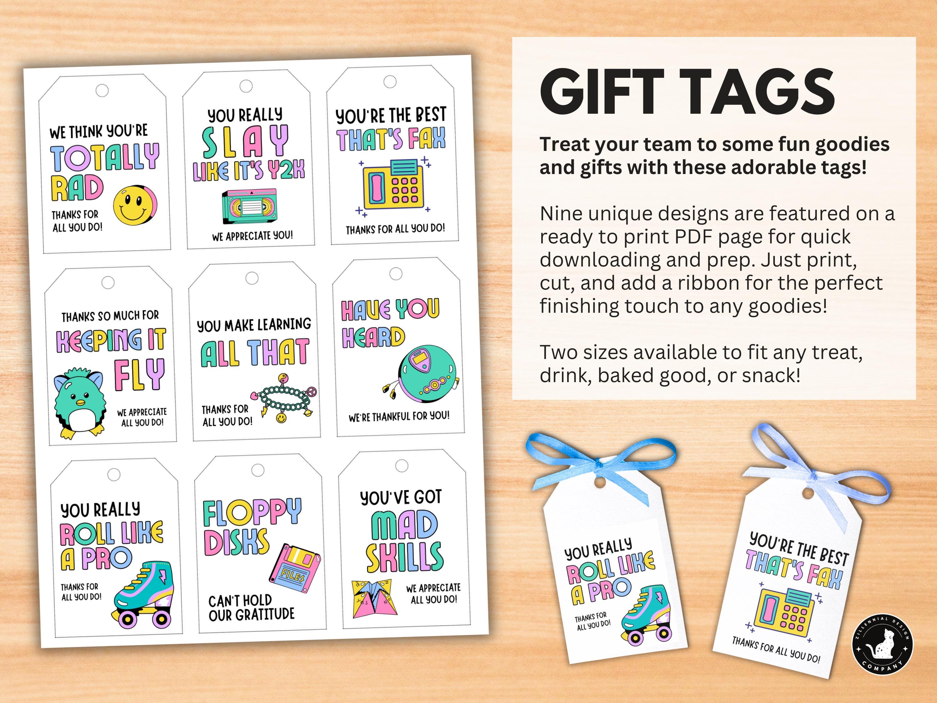90s Theme Teacher Appreciation Week Flyer: Editable Canva Template ...