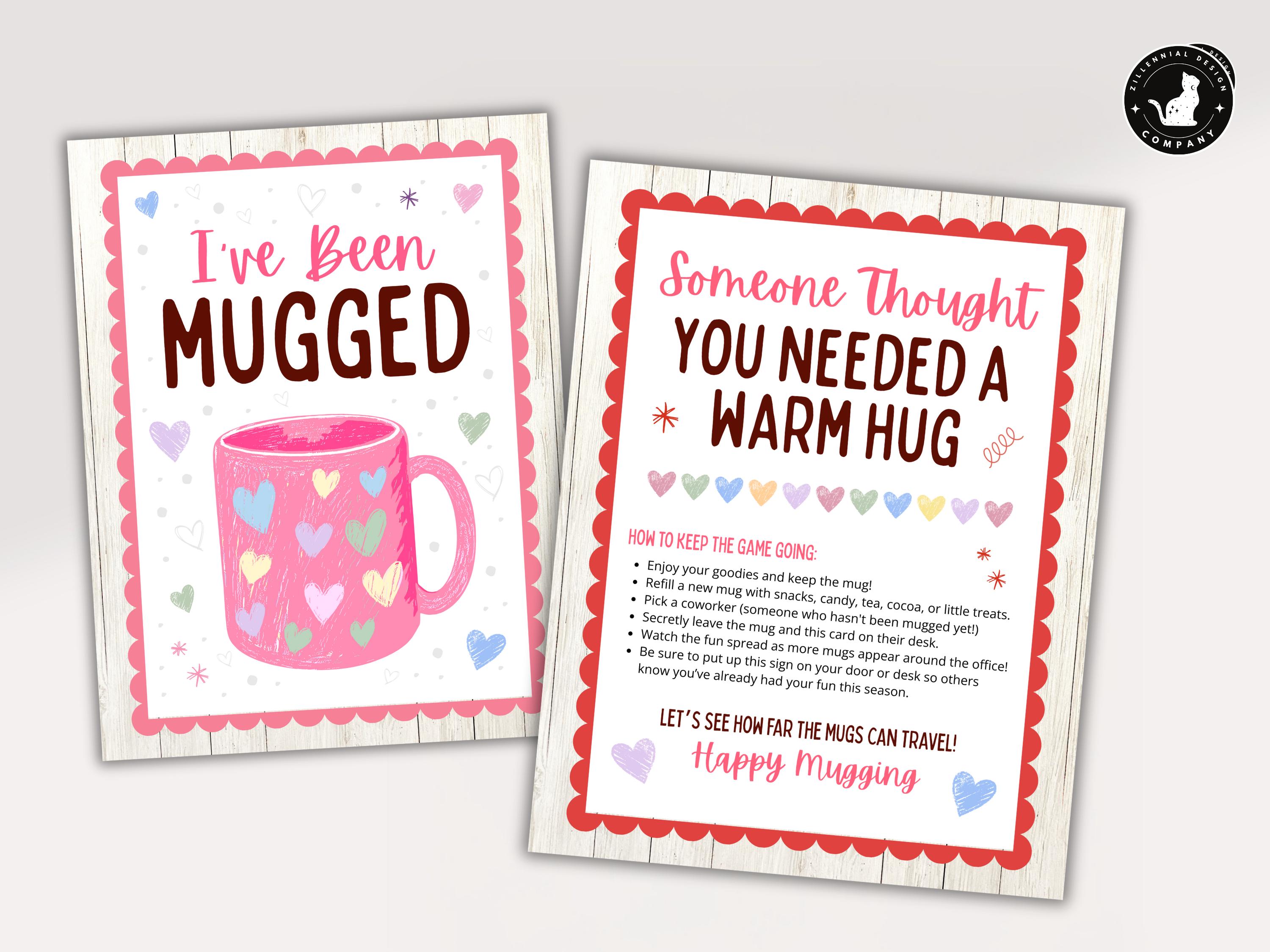 You've Been Mugged Printable Valentine's Day Gift Game for Realtors ...