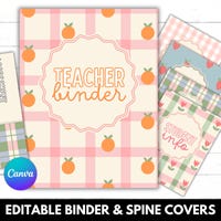 Monster Binder Cover, 10 Printable & Editable Binder Covers + Spines ...
