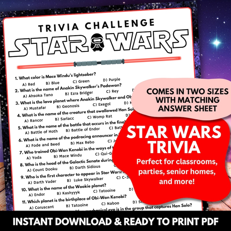 Star Trek Game Printable - Etsy