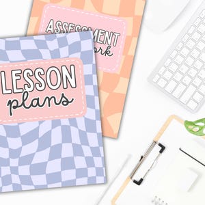 Teacher Binder Cover Canva Template Classroom Decor | Elementary ...