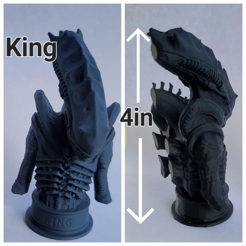 Sci-fi Horror Chess Set: 3D Printed Alien Collectors Edition - Etsy