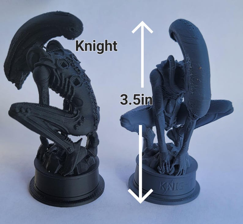 Sci-fi Horror Chess Set: 3D Printed Alien Collectors Edition - Etsy