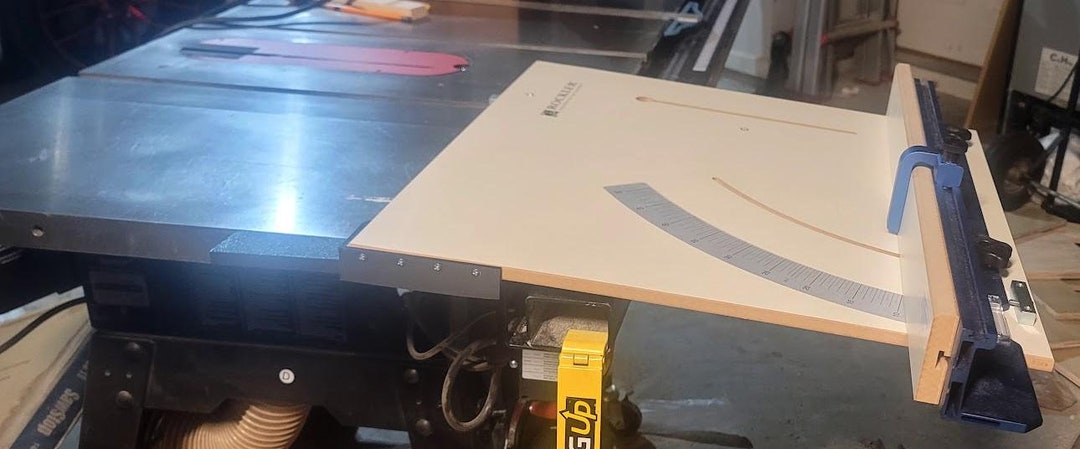 Rockler Crosscut Sled Hold-down/ Stabilizer (for Saw Stop Saws) - Etsy