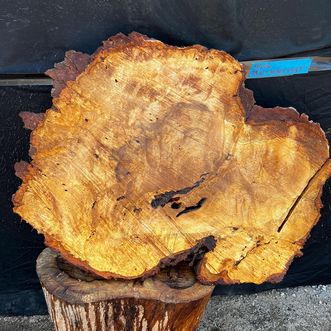 Kiln Dried Red Oak Burl Slab - Etsy