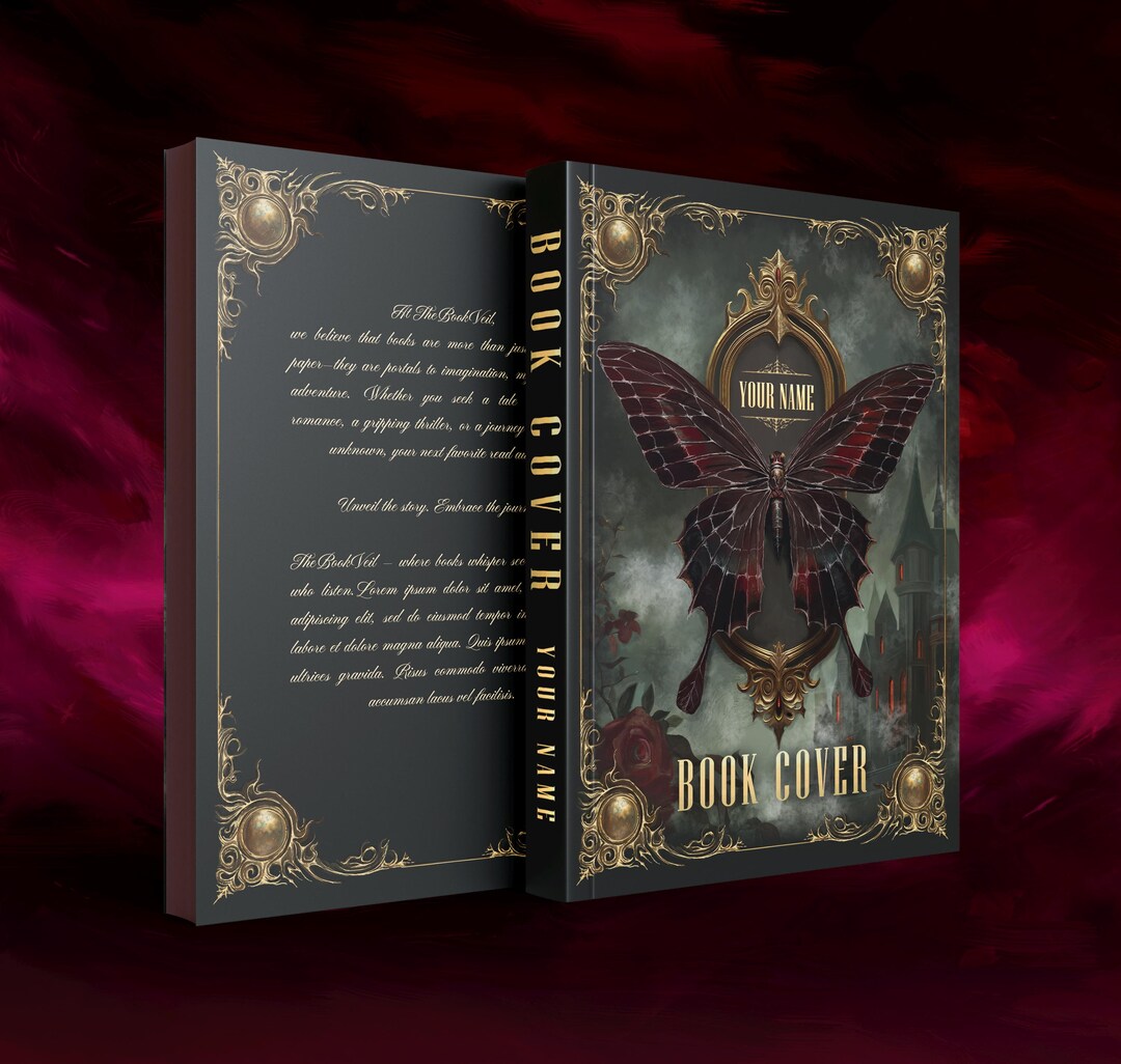 Premade Gothic Romance Book Cover: Customizable KDP Design - Etsy
