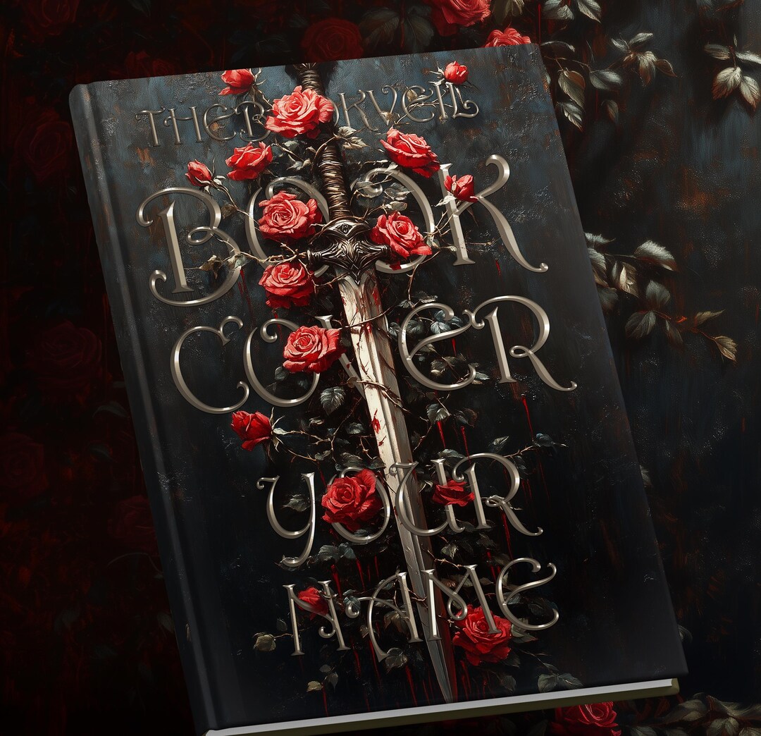 Premade Cover | Sword & Rose | Book Cover Design | KDP Ready - Etsy