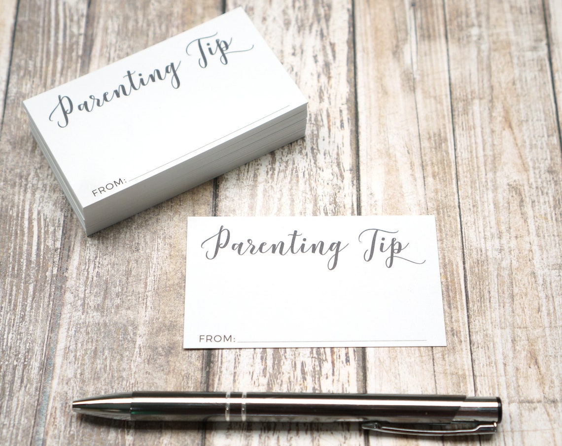 Parenting Tip Jar Cards - Small Card 3.5 X 2 Inch to Fit Jars or Box ...