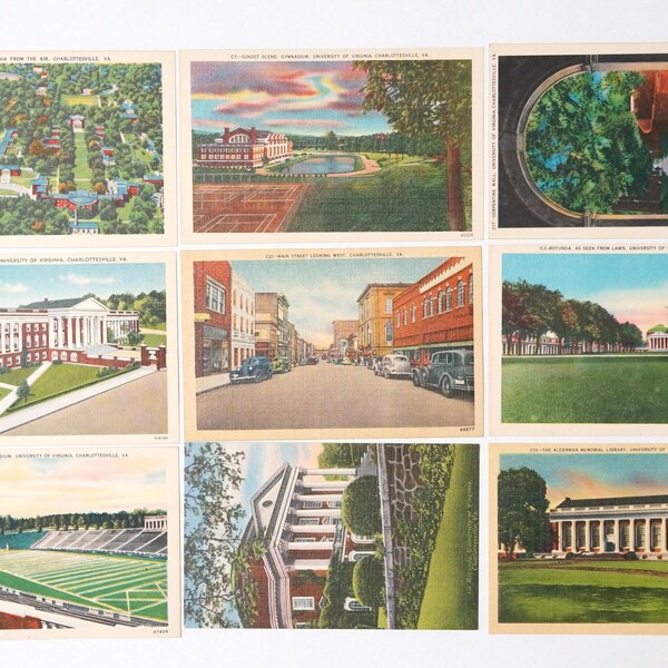 Virginia Postcards - Etsy