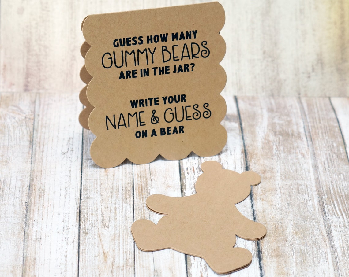 Guess How Many Gummy Bears Are In The Jar Baby Shower Etsy guess-how-many-gummy-bears-are-in-the-jar-baby-shower-etsy