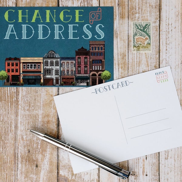 Change of Address Cards - Etsy