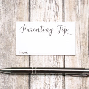 Parenting Tip Jar Cards - Small Card 3.5 X 2 Inch to Fit Jars or Box ...