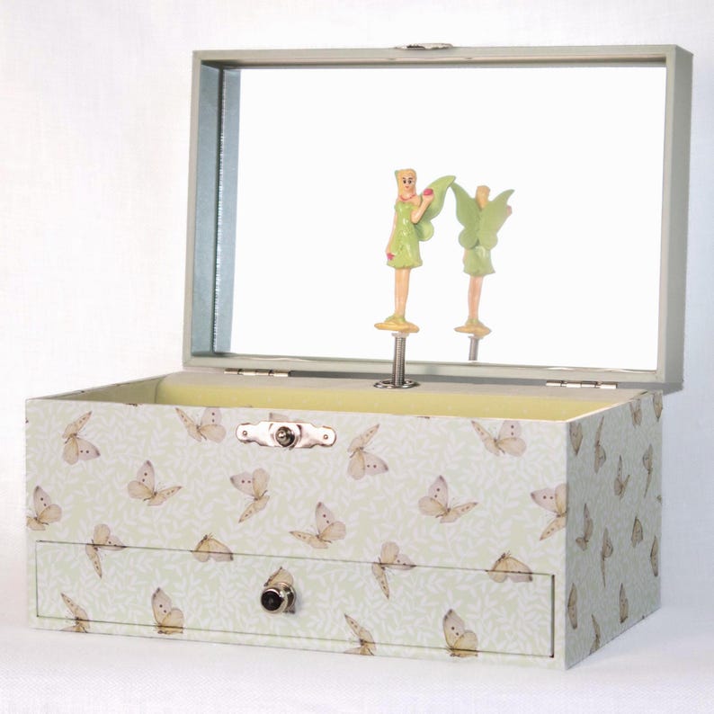 Flower Fairy Musical Jewelry Box - Etsy