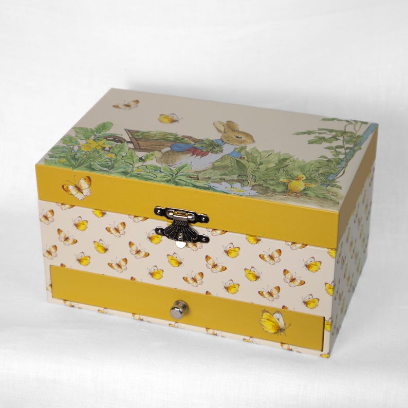Peter Rabbit Musical Treasure Box - Large - Etsy
