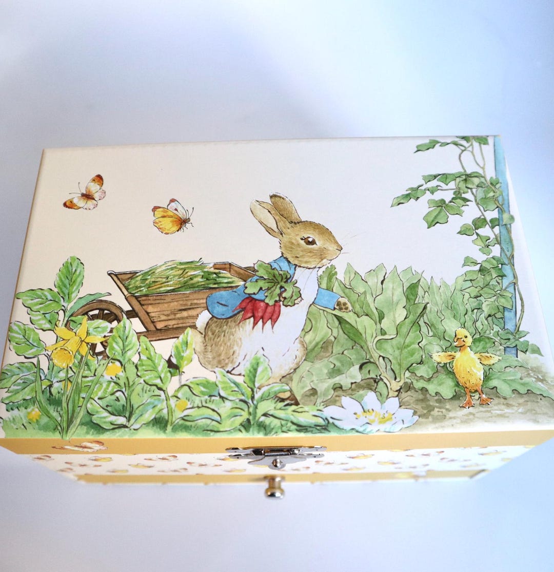 Peter Rabbit Musical Treasure Box - Large - Etsy