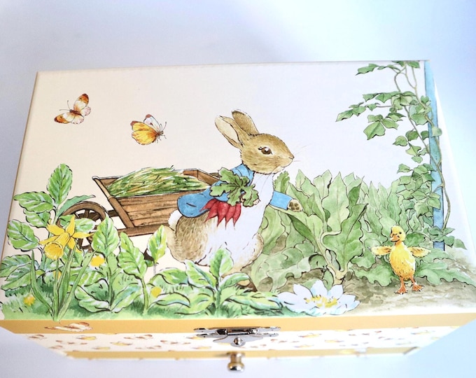 Peter Rabbit Musical Treasure Box - Large - Etsy