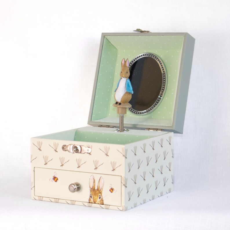 Peter Rabbit Musical Jewelry Box - Square - Etsy