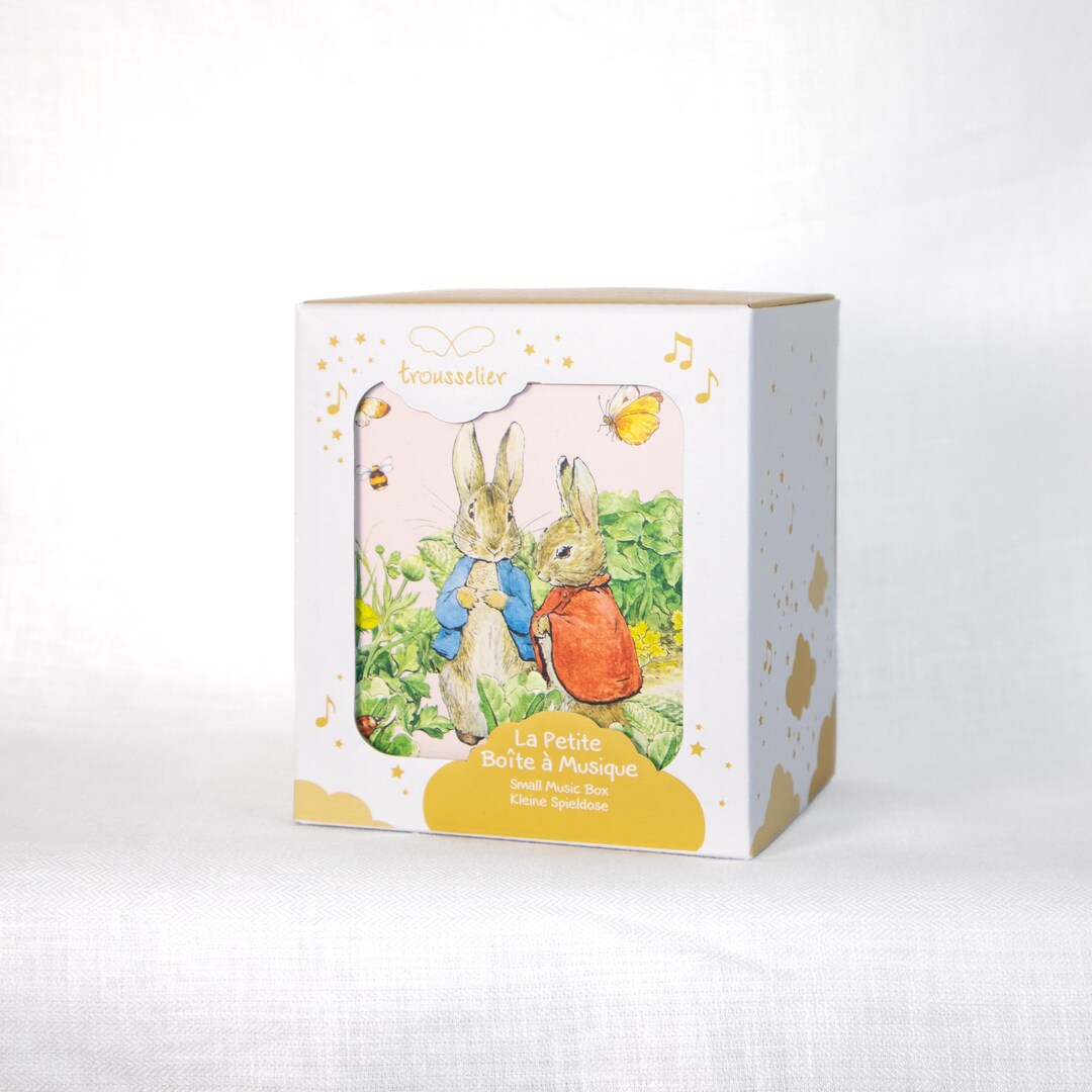 Peter Rabbit Carrot Music Box - Square - Etsy