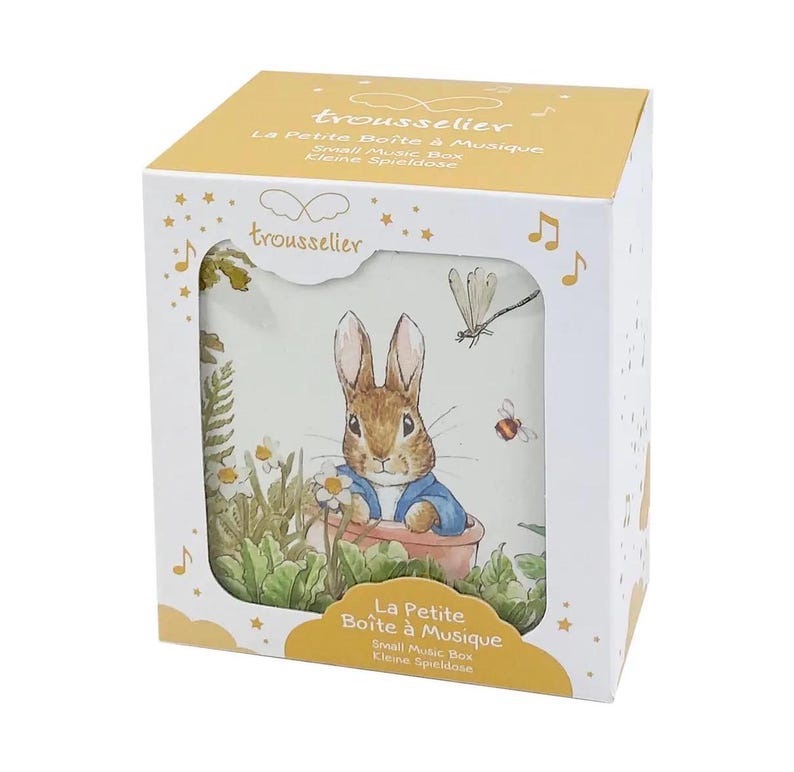 Peter Rabbit Musical Jewelry Box - Square - Etsy