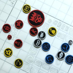 Dnd Complete Universal Class Token Set | Instant Download 3D Printable ...
