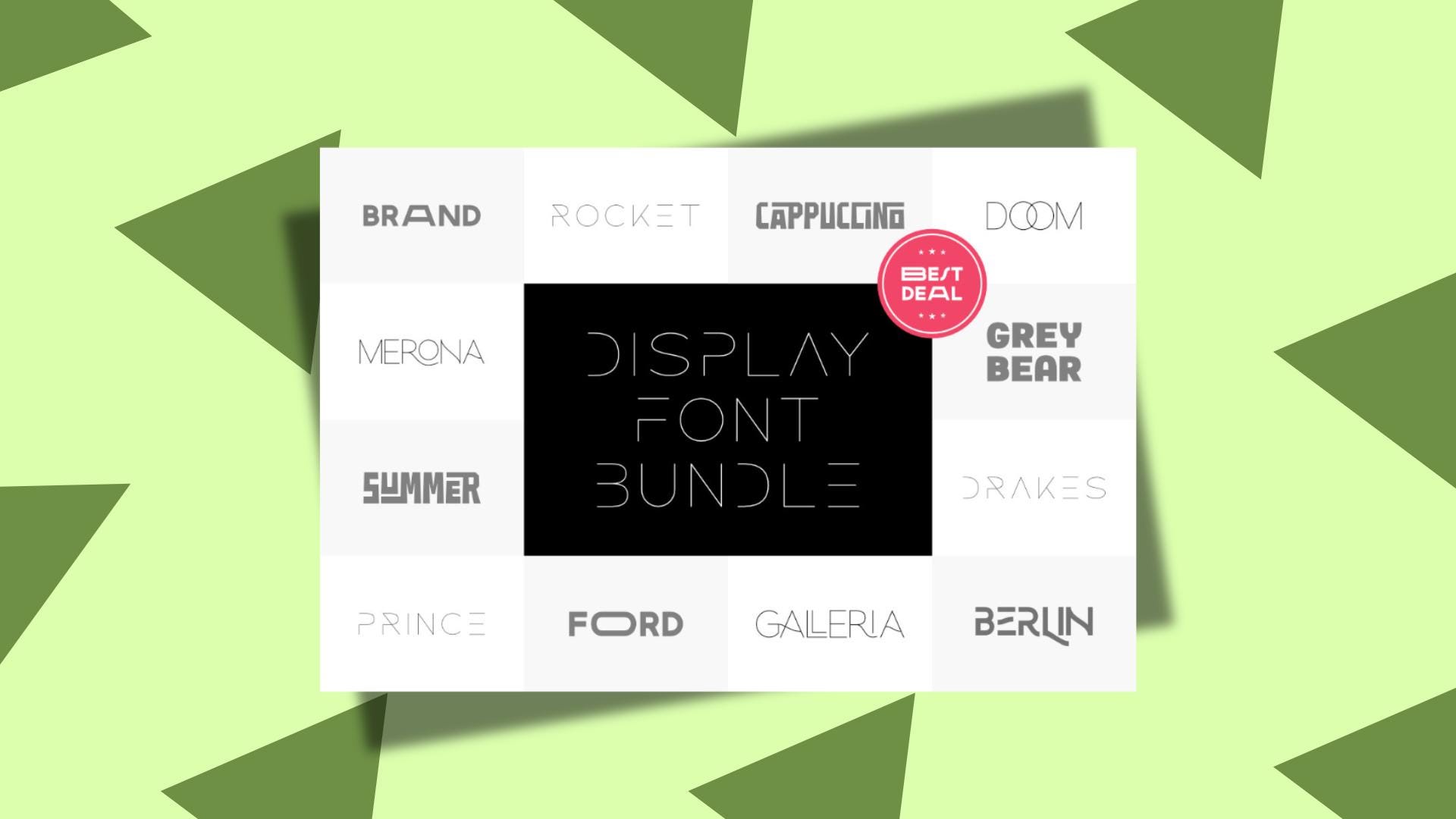 Display Font Bundle, Vintage Canva Fonts, Cricut Fonts, Beautiful Fonts ...