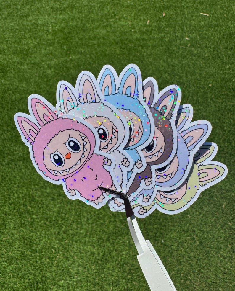 Labubu Stickers | Cute Aesthetic Art | Toy-inspired Stickers for ...