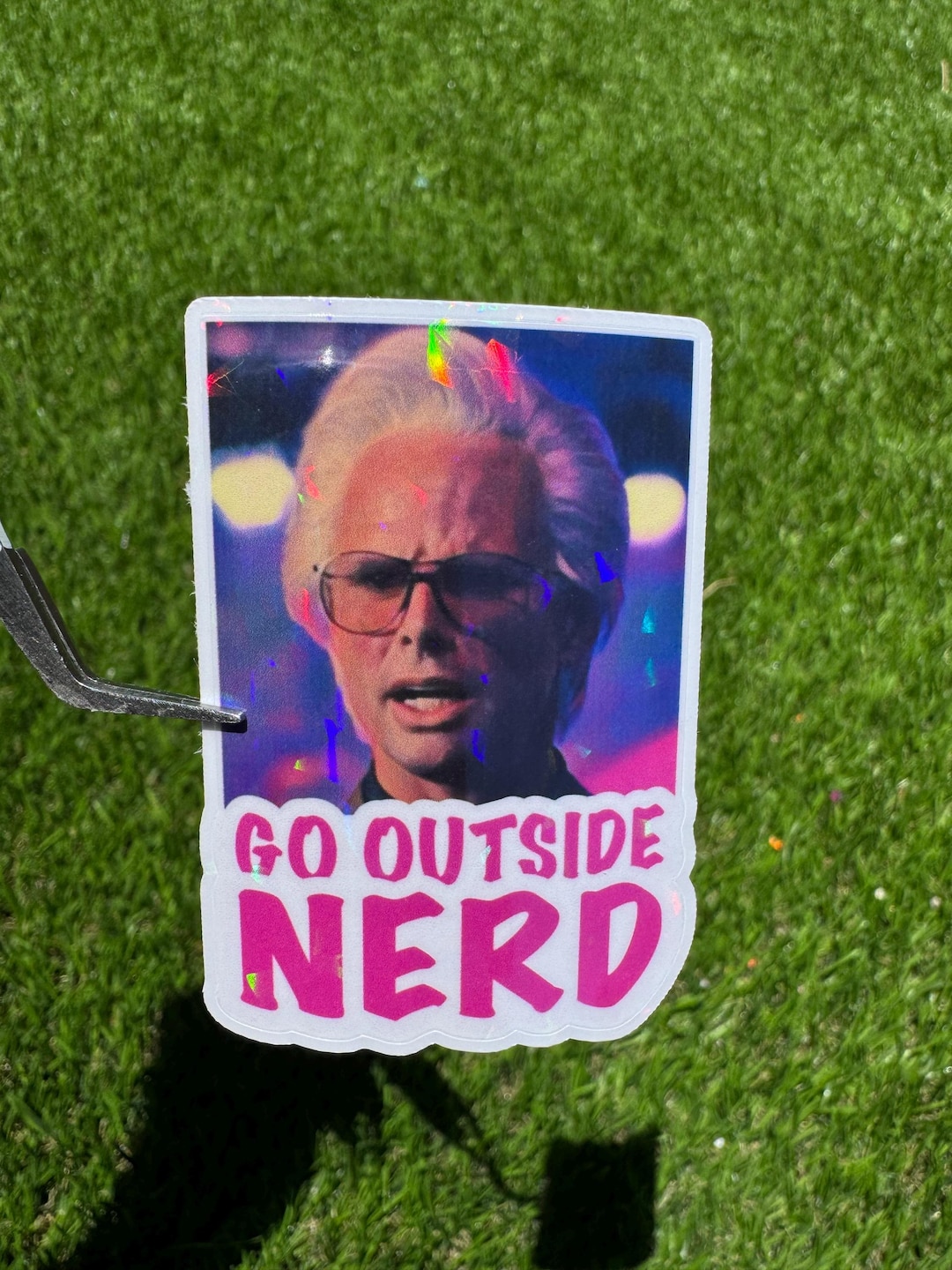 Go Outside Nerd Sticker - Righteous Gemstones - Matte Vinyl - Etsy