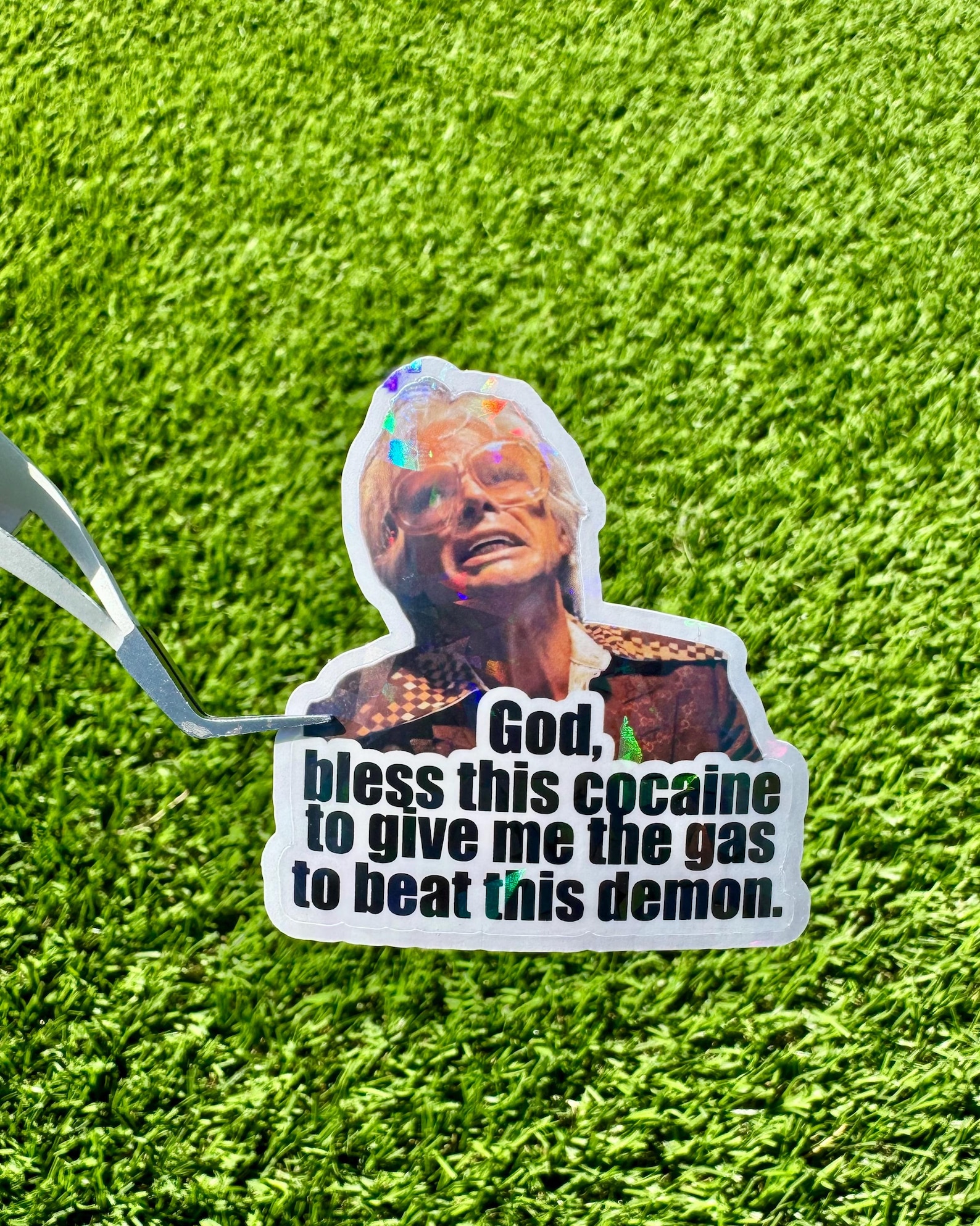 God Bless Sticker: Righteous Gemstones Inspired, Laptop Decal - Etsy