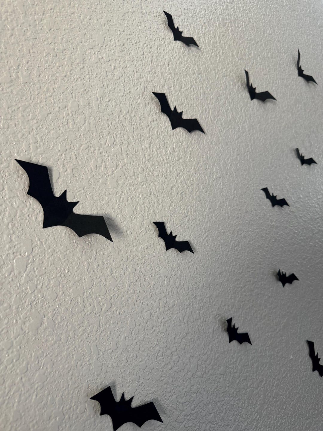 3D Bat Wall Decor: Die Cut Cardstock Halloween Party Decorations - Etsy