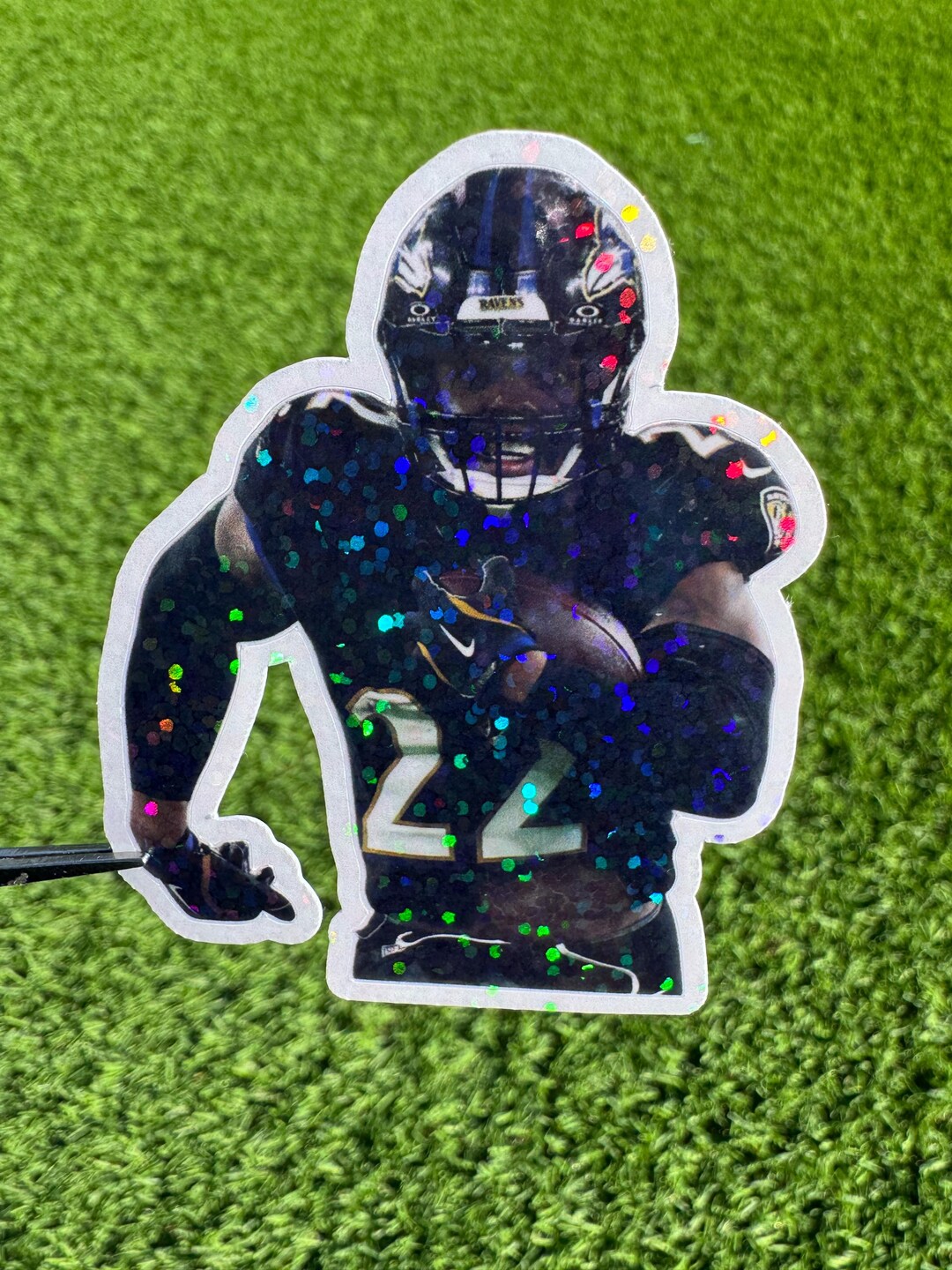 Derrick Henry Ravens Sticker: Waterproof Vinyl Decal - Etsy