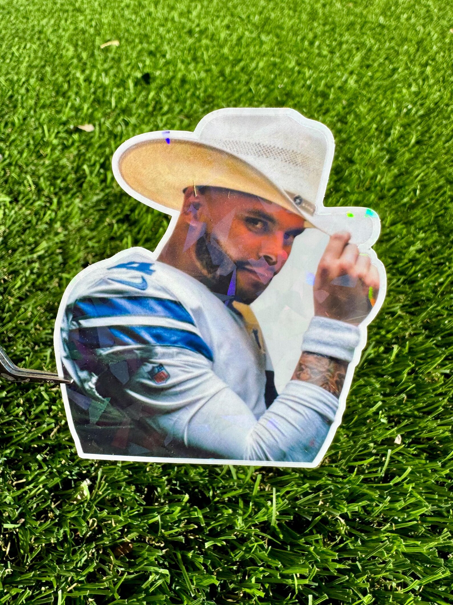 Dak Prescott Sticker | Dallas Football Quarterback Vinyl Decal ...