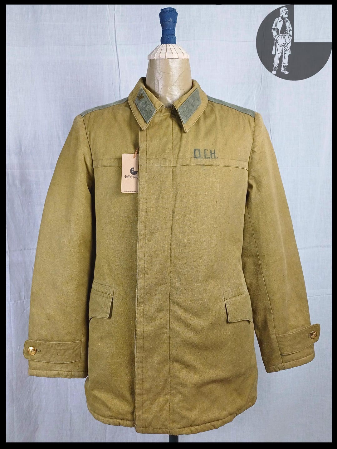 Vintage 1981 Dated USSR Soviet Union Red Army CCCP M69 Afghan War Khaki ...