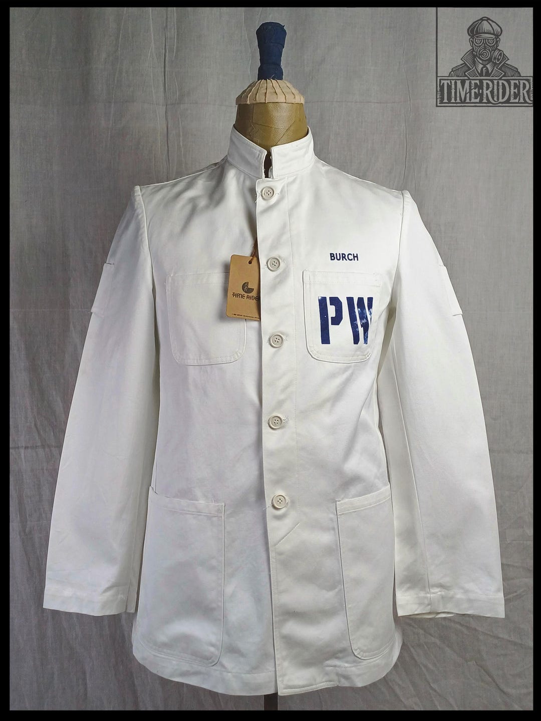 Vintage ‘80s-‘90s European Workwear Chef Chore Jacket ES258 - Etsy