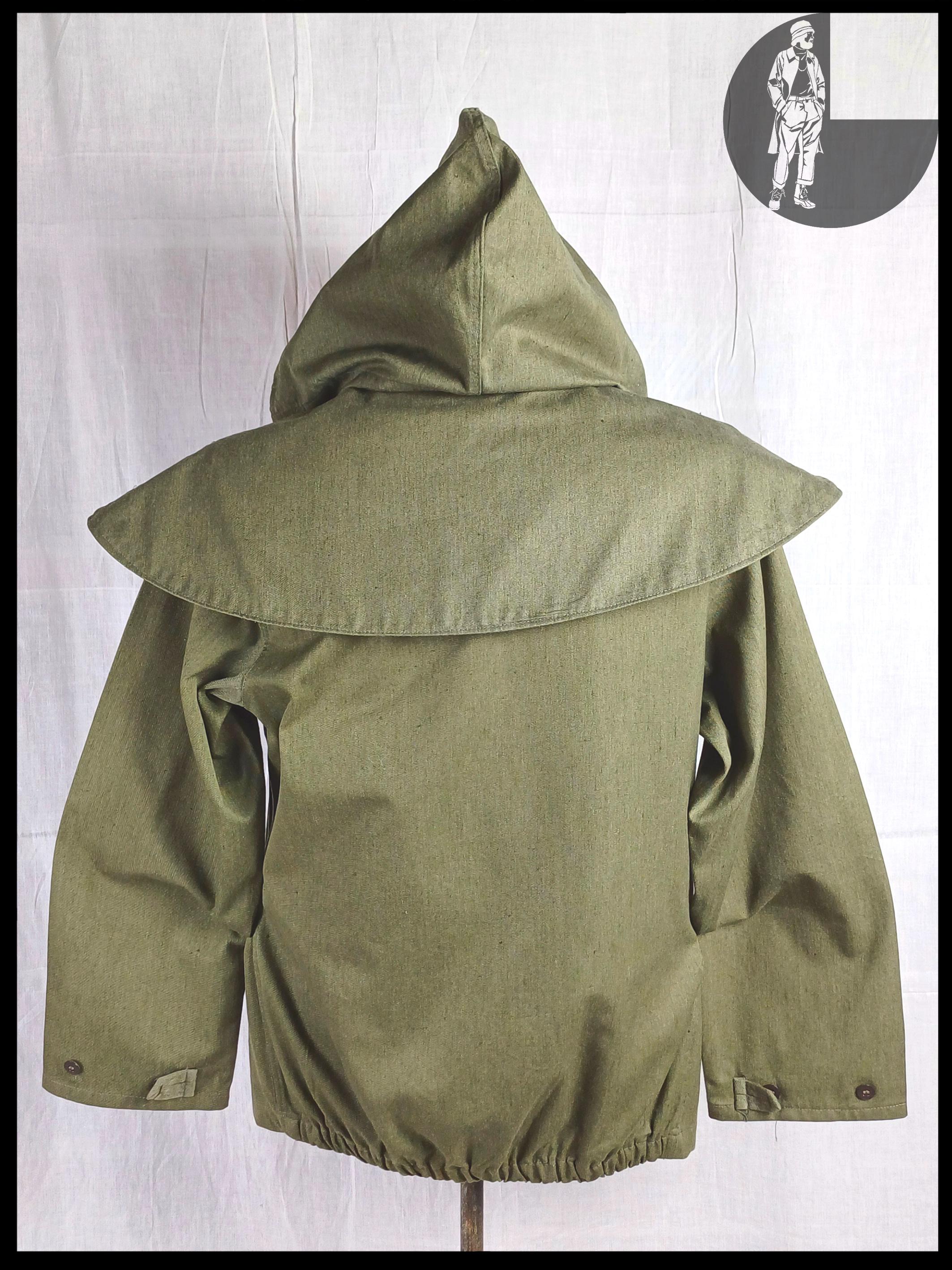 Vintage 60s DDR East German Army NVA Rain Hood Cape Jacket - Etsy
