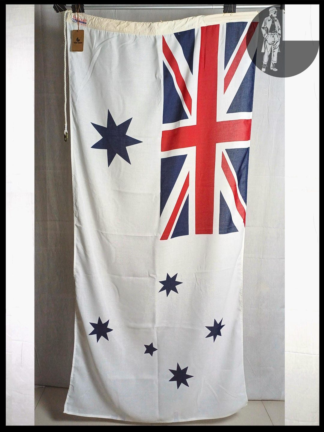 Vintage Royal Australian Navy White Ensign Flag - Etsy
