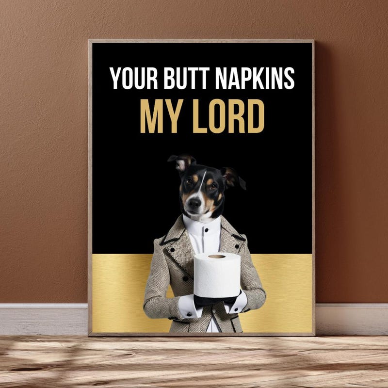 Your Butt Napkin My Lord - Etsy